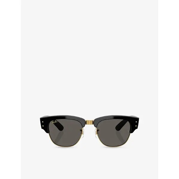 Ray-ban Acetate Clubmaster Sunglasses - Black
