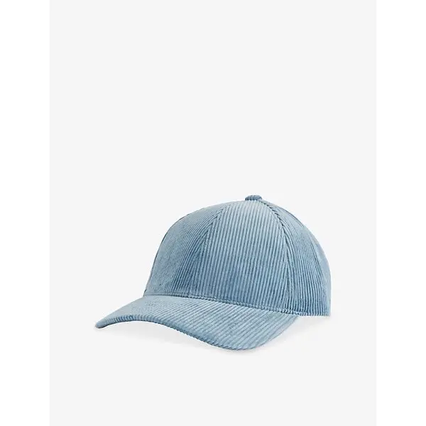 VARSITY HEADWEAR Legacy Structured Corduroy Cap - Slate Blue