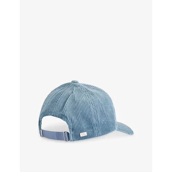 VARSITY HEADWEAR Legacy Structured Corduroy Cap - Slate Blue