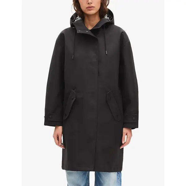 The Kooples Regular-fit Shell Parka With Hood