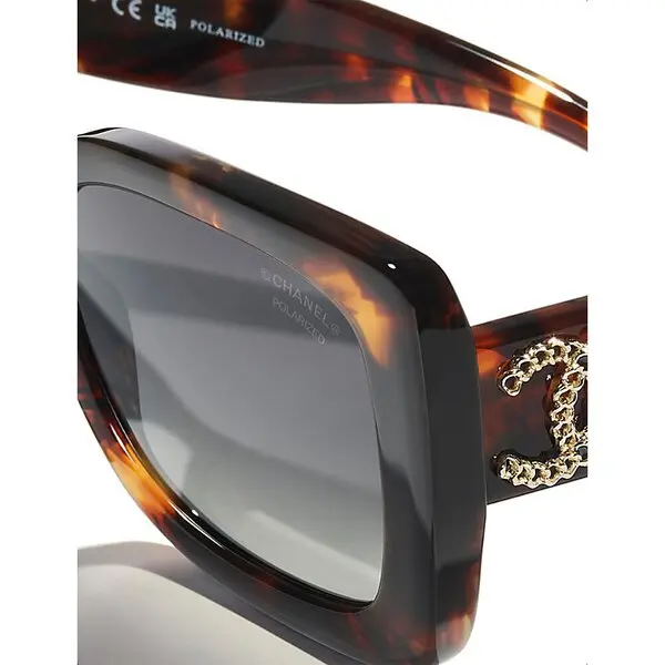 Chanel Ch5555 Square-frame Sunglasses - Brown