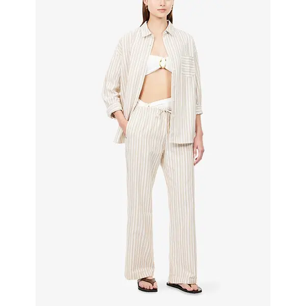 4TH & RECKLESS Cotton-blend Trousers