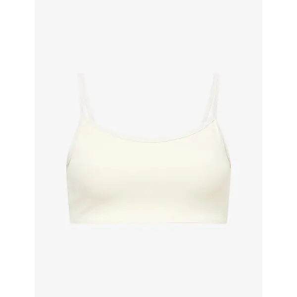 SISTERLY TRIBE Softsculpt Studio Stretch-jersey Sports Bra - Marshmallow Lemonade