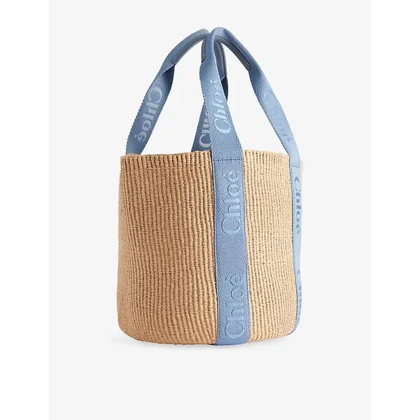 Chloé Large Raffia Tote Bag