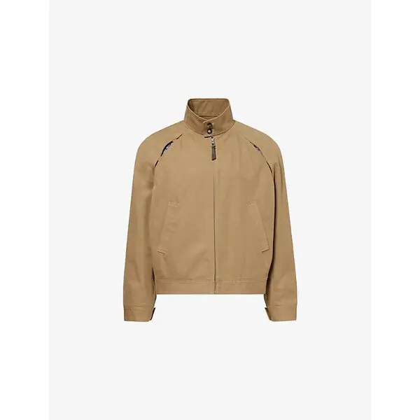 Loewe High-neck Wool Jacket With Detachable Lining