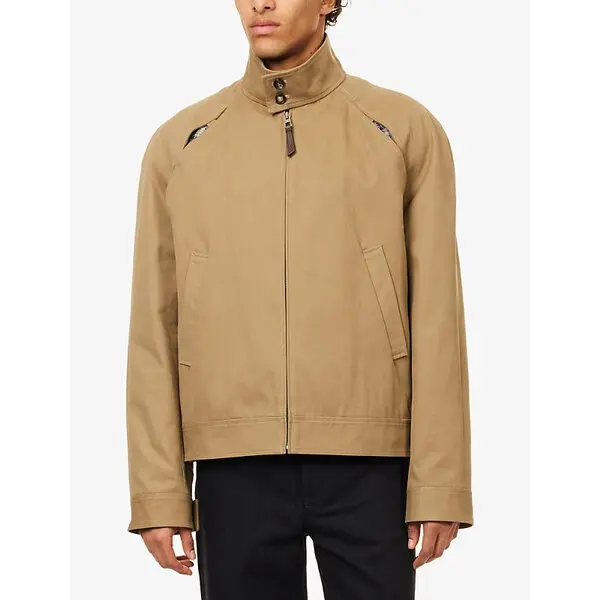 Loewe High-neck Wool Jacket With Detachable Lining