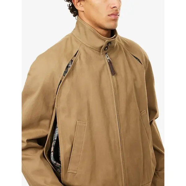 Loewe High-neck Wool Jacket With Detachable Lining