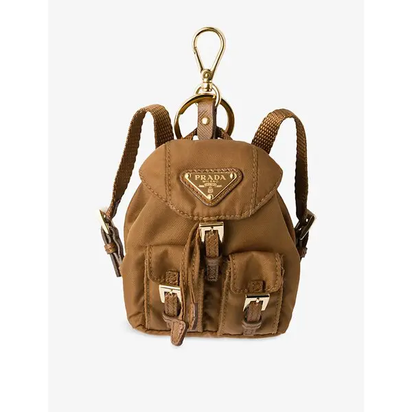 Prada Mini Icon Re-nylon Bag Charm
