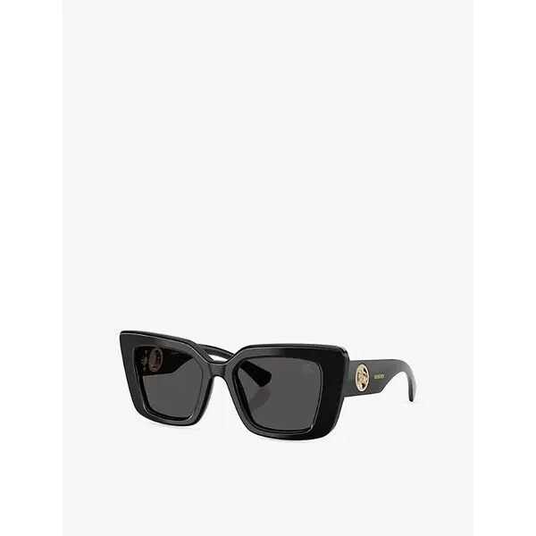 Burberry Cat-eye Acetate Sunglasses - Black