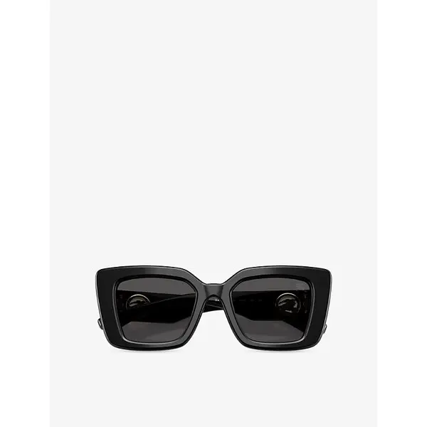 Burberry Cat-eye Acetate Sunglasses - Black