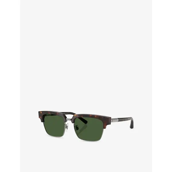 Dolce & Gabbana Dg4522 Square-frame Acetate Sunglasses - Brown