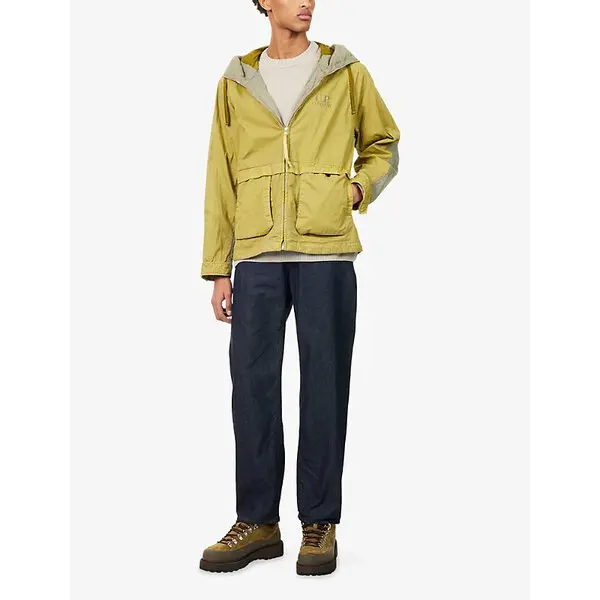 C.P. COMPANY Explorer Hooded Cotton-blend Jacket - Antique Moss