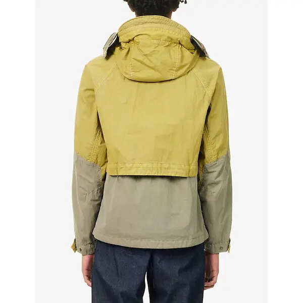 C.P. COMPANY Explorer Hooded Cotton-blend Jacket - Antique Moss