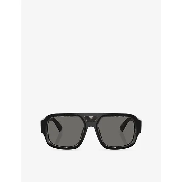 Dolce & Gabbana Dg4516 Square-frame Sunglasses - Black