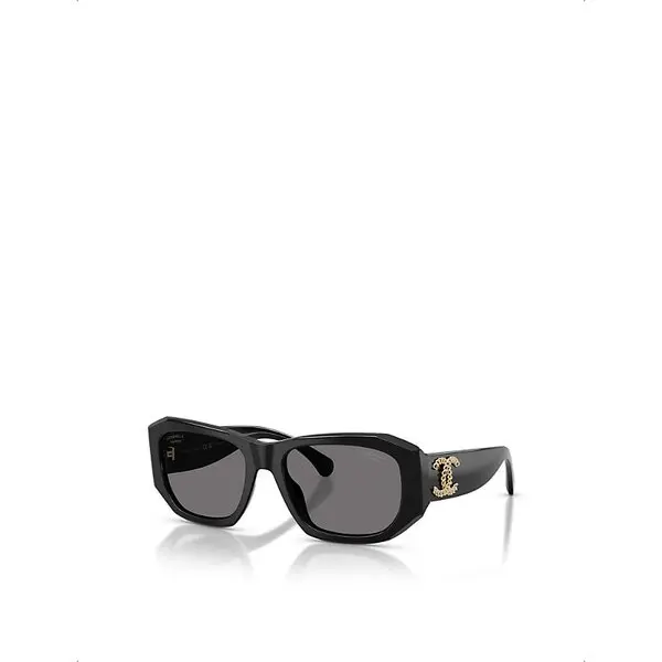 Chanel Ch5554 Rectangle-frame Sunglasses