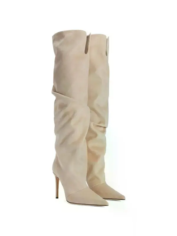 GIUSEPPE ZANOTTI Gala Over-the-knee Boots - Neutrals