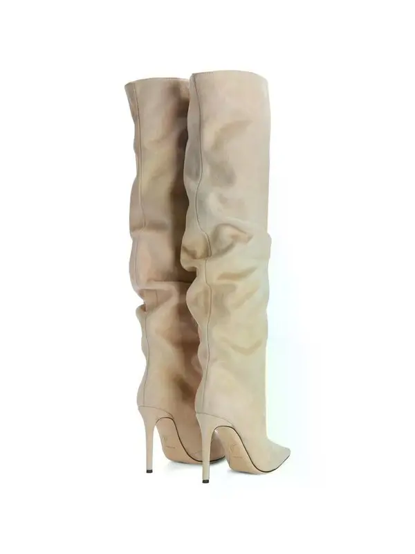 GIUSEPPE ZANOTTI Gala Over-the-knee Boots - Neutrals