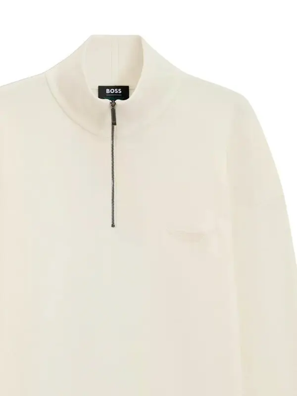 BOSS Zip-neck Sweater