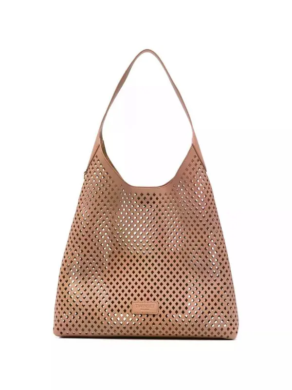 TWINSET Perforated Shoulder Bag