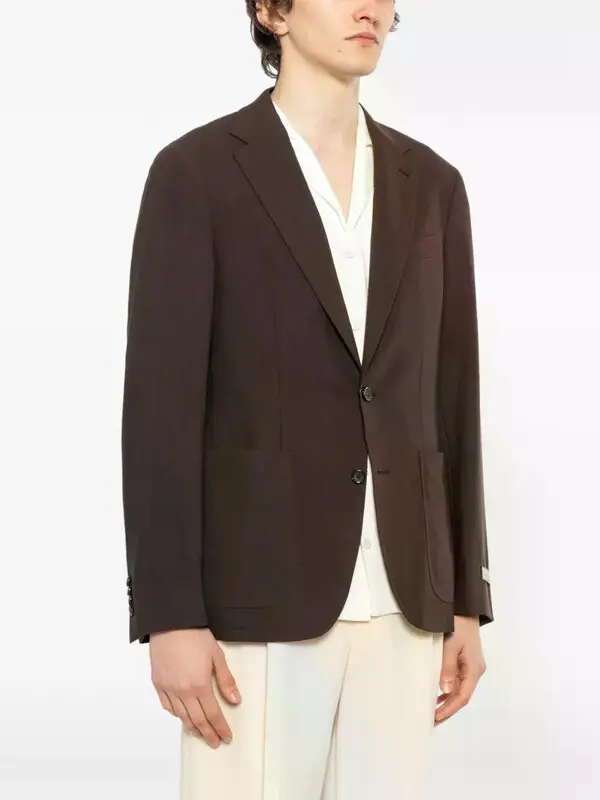 Canali Kei Blazer - Brown