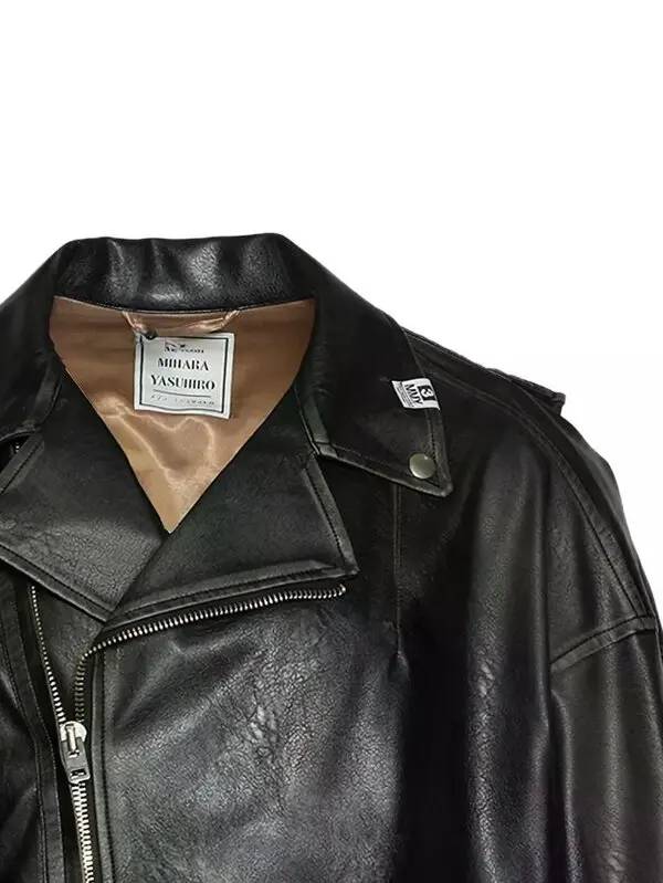 Mihara Yasuhiro Zip Cotton Jacket - Black