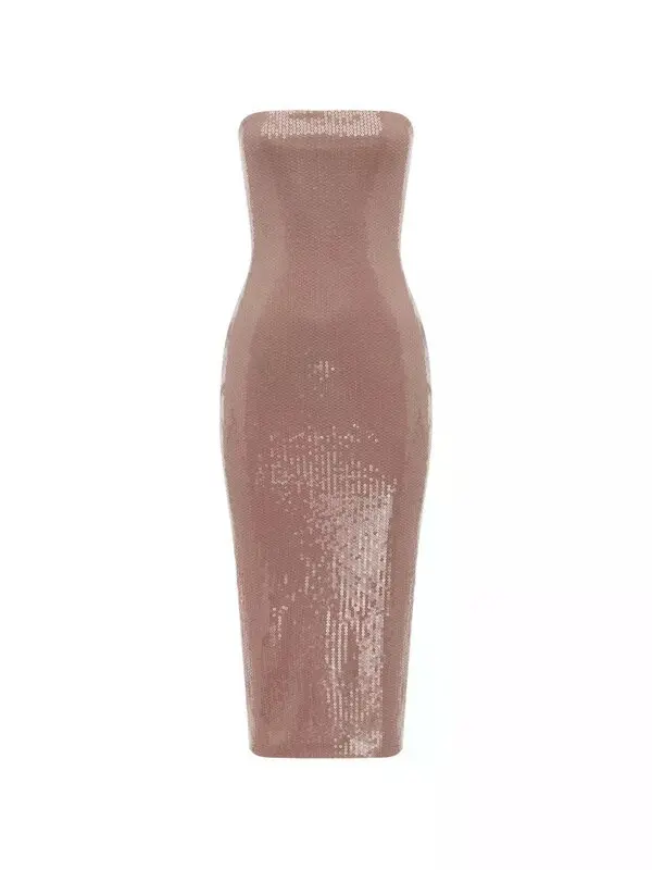 Alex Perry Sequin Strapless Dress