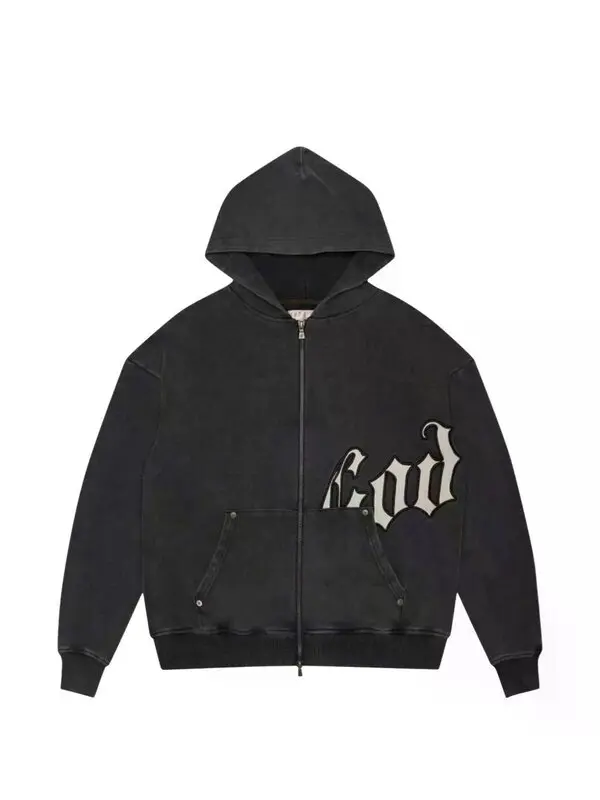 GODSPEED Stripe-trim Jersey Tracksuit - Black