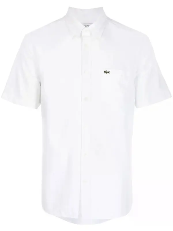 Lacoste Crocodile Logo-patch Short-sleeved Shirt