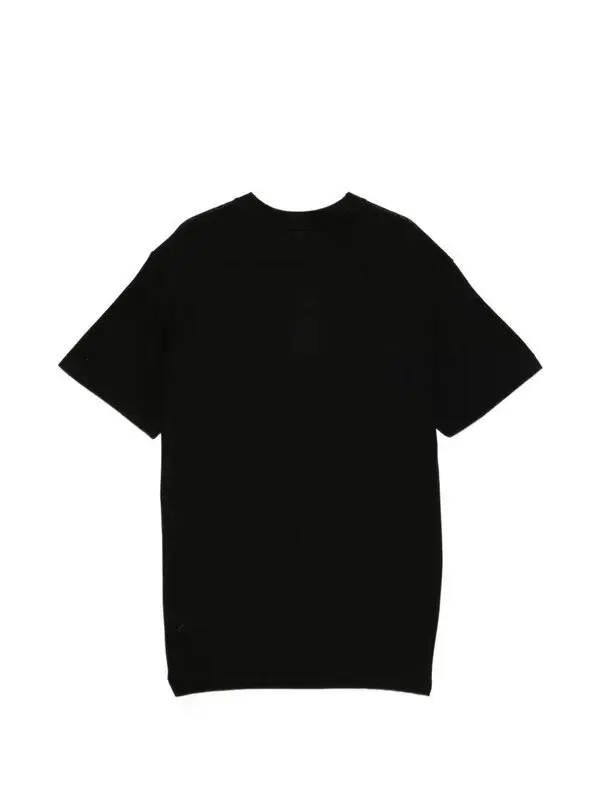 Lacoste Logo-embroidered T-shirt - Black
