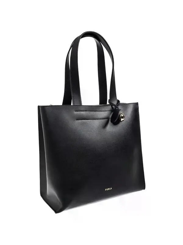 Furla Leather Medium Tote Bag - Black