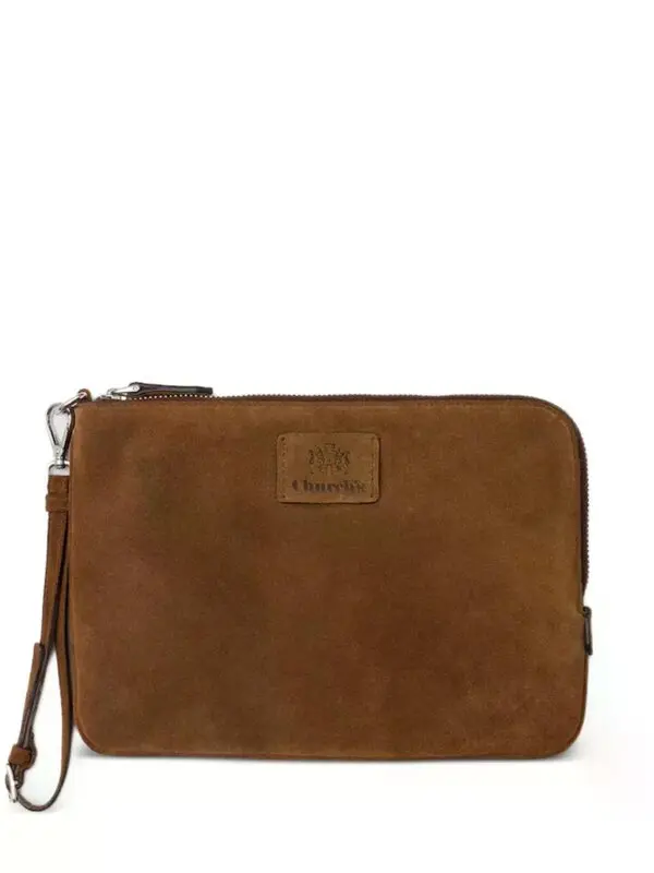 Church's Suede Wallet - Brown