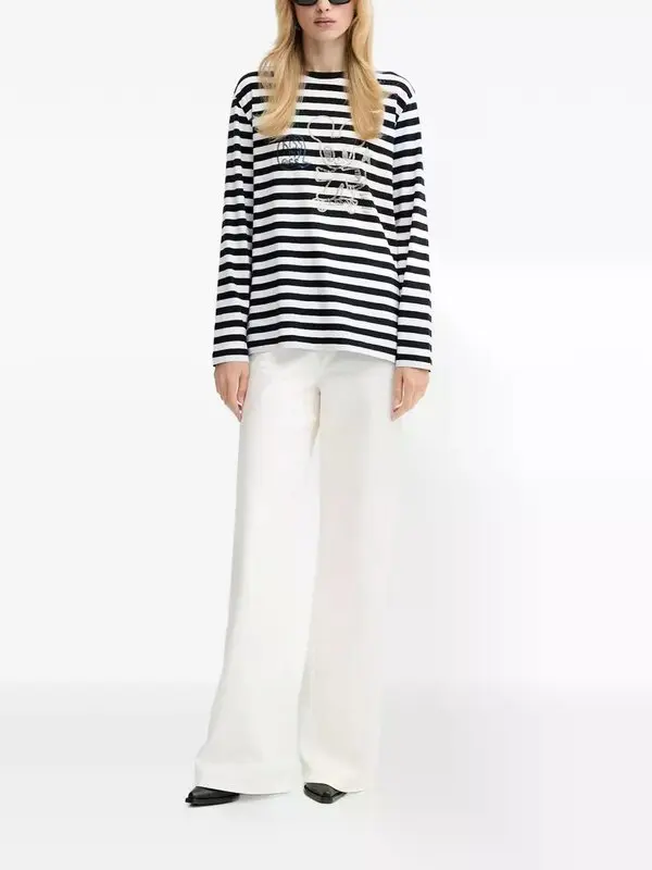 Zadig&Voltaire Striped Embellished Top