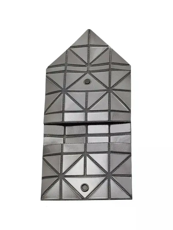 Issey Miyake Geometric Wallet - Grey