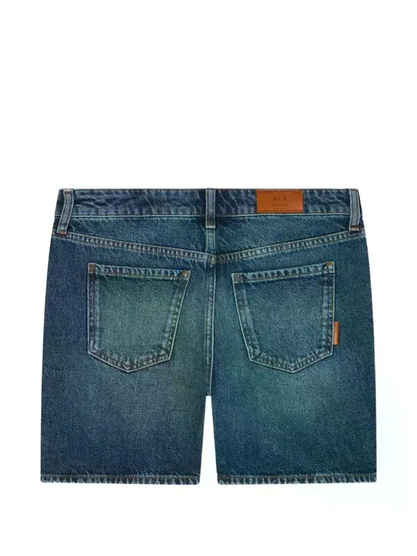 Armani Exchange Cotton Denim Shorts