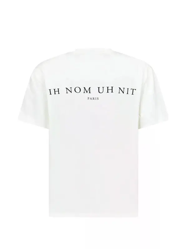 IH NOM UH NIT Floral Print Crewneck T-shirt - White