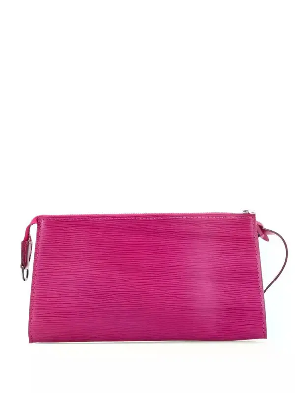 LOUIS VUITTON Pochette Accessoires Epi Leather Clutch - Pink