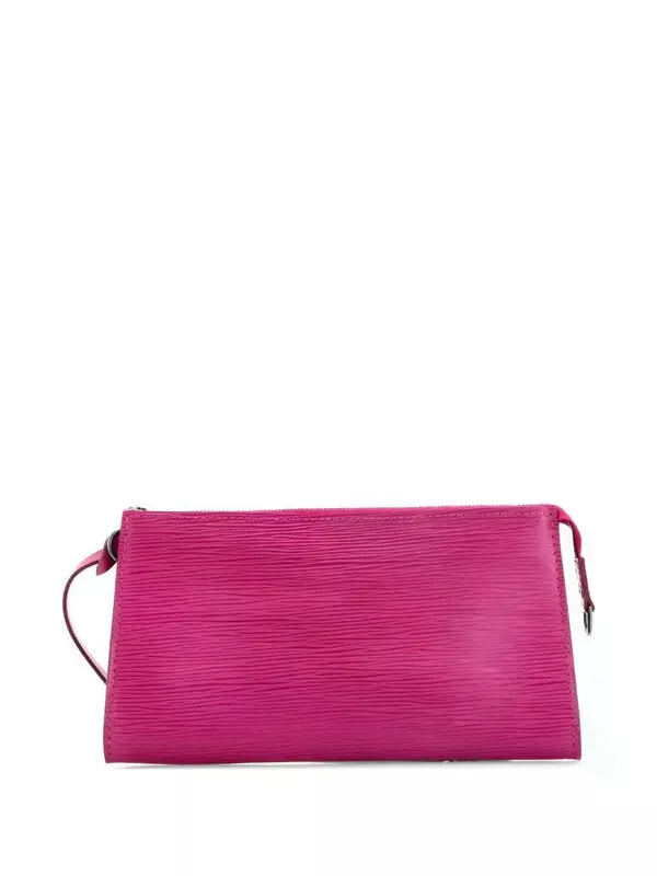 LOUIS VUITTON Pochette Accessoires Epi Leather Clutch - Pink