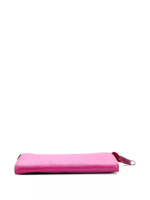 LOUIS VUITTON Pochette Accessoires Epi Leather Clutch - Pink