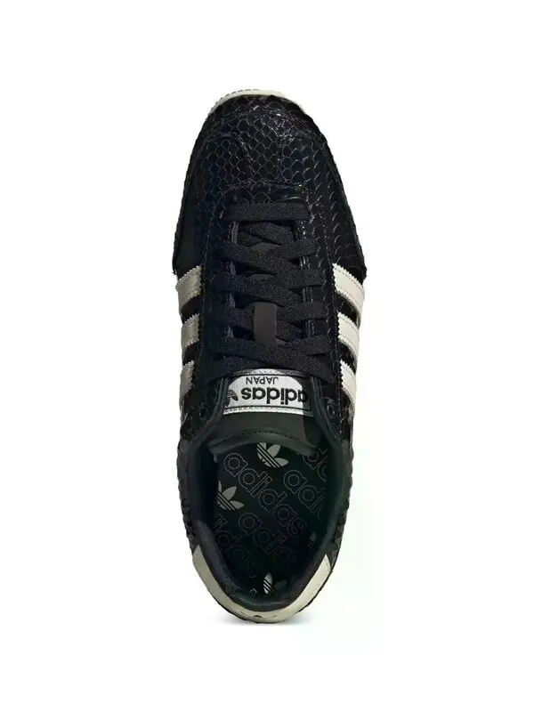 Adidas Textured Stripes Japan Sneakers - Black