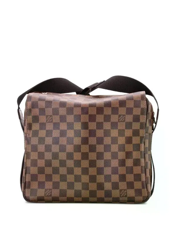 LOUIS VUITTON Naviglio Damier Crossbody Bag - Brown