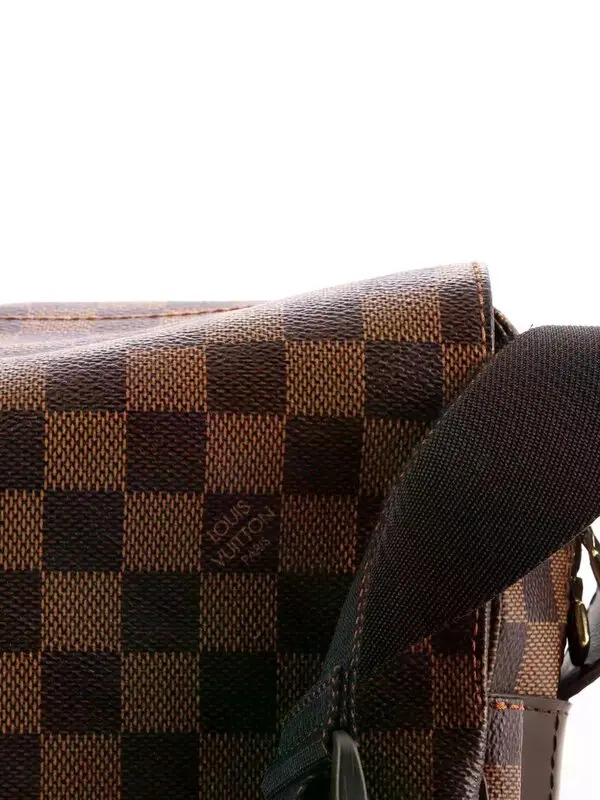 LOUIS VUITTON Naviglio Damier Crossbody Bag - Brown