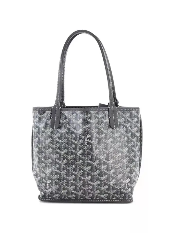 Goyard Anjou Reversible Mini Satchel - Grey
