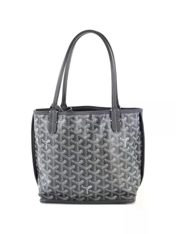 Goyard Anjou Reversible Mini Satchel - Grey