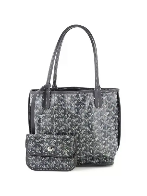 Goyard Anjou Reversible Mini Satchel - Grey