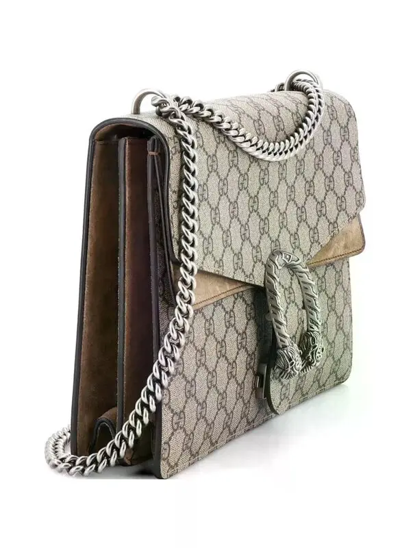 Gucci Dionysus Gg Coated Canvas Medium Shoulder Bag - Brown