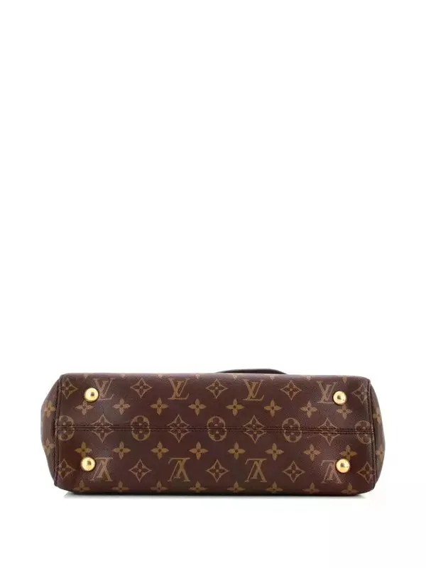 LOUIS VUITTON Venus Handbag Monogram Canvas And Leather Satchel - Black