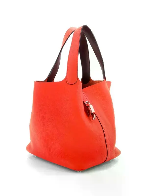 Hermès Picotin Lock Bag Clemence Mm - Orange