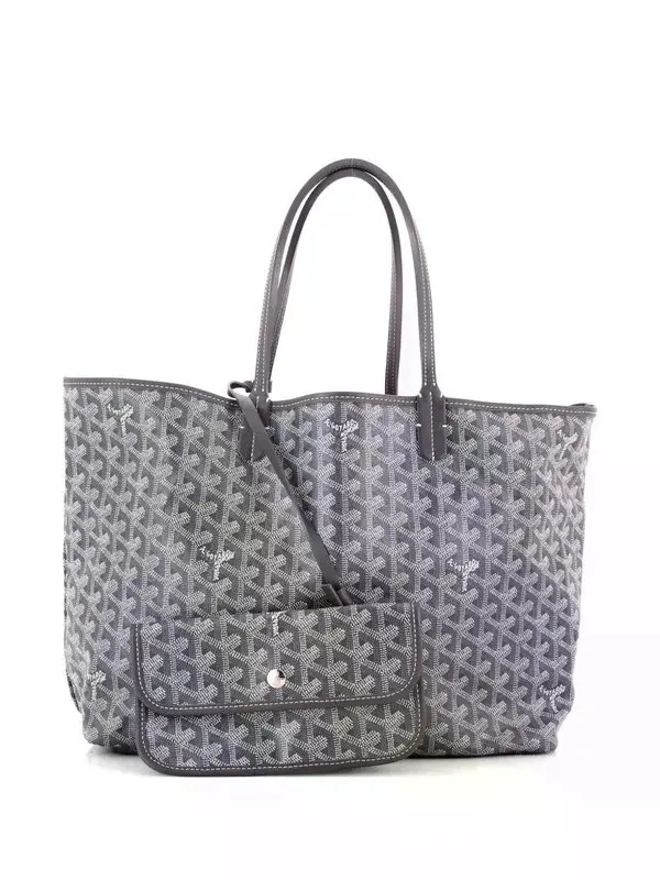 Goyard Saint Louis Coated Canvas Pm Tote Bag - Grey