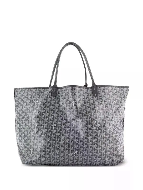 Goyard Saint Louis Coated Canvas Gm Tote Bag - Grey