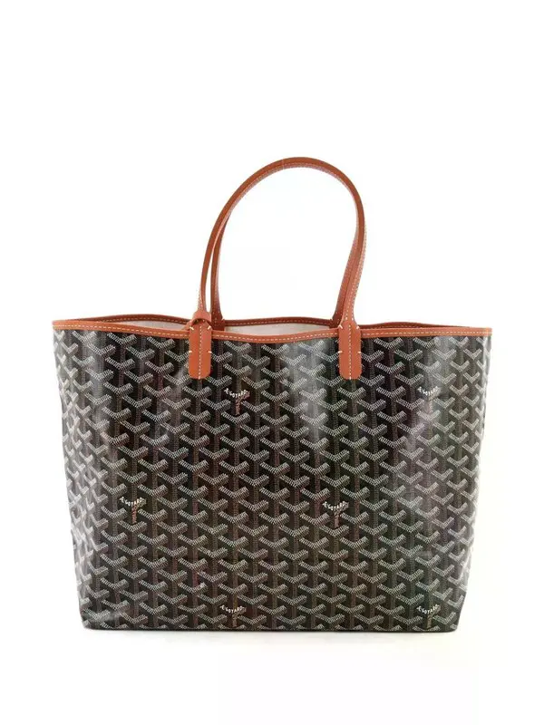 Goyard Saint Louis Coated Canvas Pm Tote Bag - Black